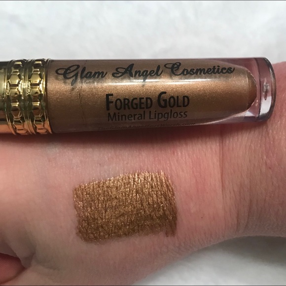 Glam Angel Cosmetics | Makeup | Forged Gold Lipgloss | Poshmark